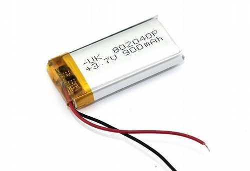 Li-Pol (батарея) 8*20*40мм 2pin 3.7V/900mAh