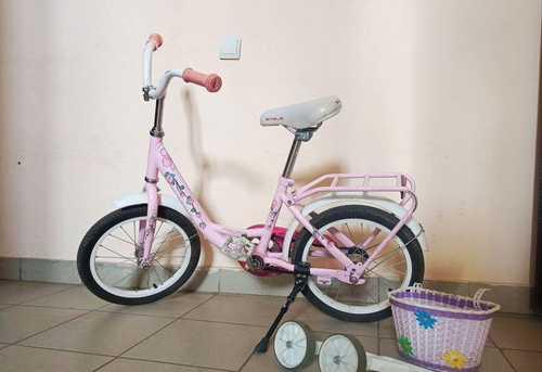 Велосипед детский Stels для девочки 16 "
