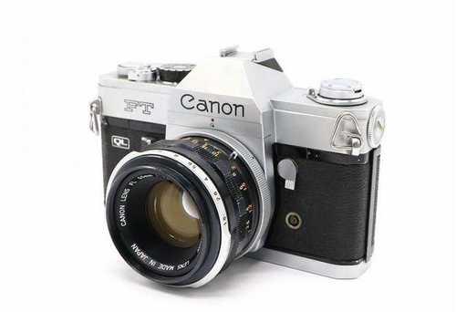 Canon FT QL + Canon FL 50mm/1.8 (Japan, 1966)