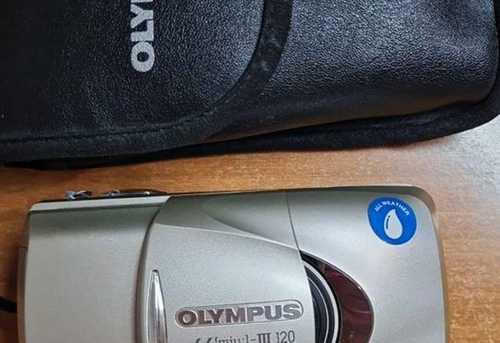 Пленочный фотоаппарат olympus mju III 120