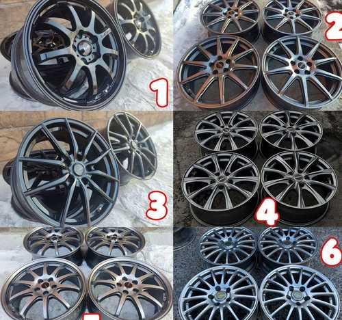 R17 5x100 и 5x114.3 из Японии Б/П по РФ