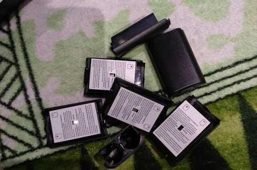 Батарейный отсек крышка джойстика xbox 360, черный