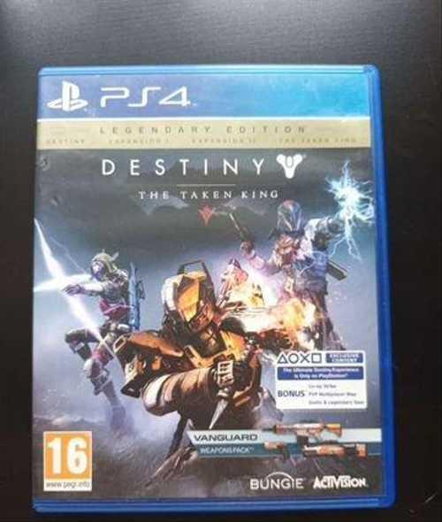 Игра для PS4 Destiny: the taken king leg. edition