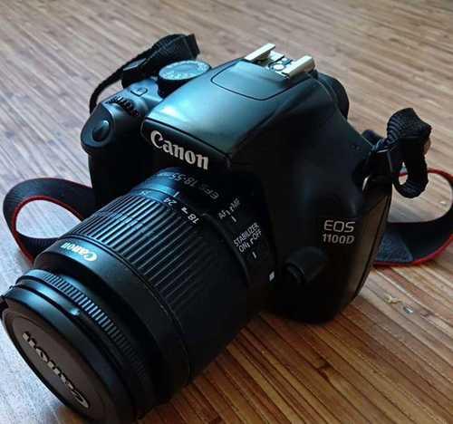 Зеркальный фотоаппарат canon eos 1100d