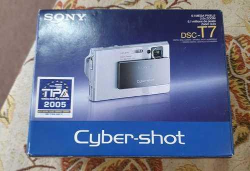 Sony DSC T7 самый тонкий фотик в мире