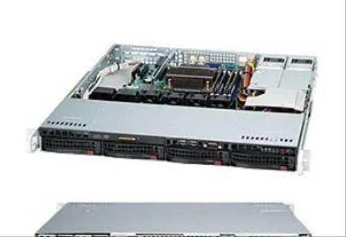 Сервер новый 1U SuperMicro LGA1155 C202 E3-1220v2