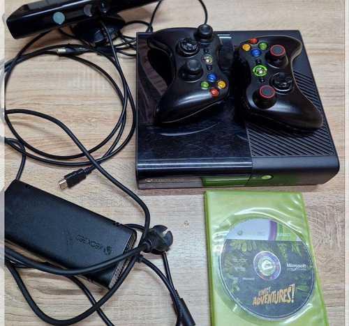 Xbox 360 500Gb прошит freeboot 2джоя Kinect