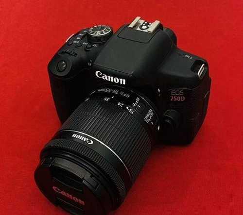 Canon 750d kit 18-55mm stm