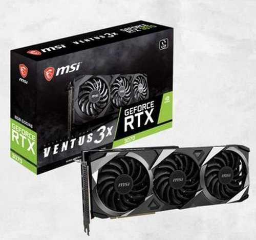 Видеокарта rtx 3070 MSI Ventus 3x OC