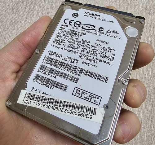 Жесткий диск для ноутбука (HDD) -250gb