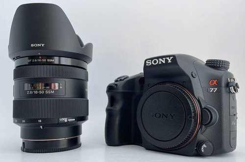 Sony a77v kit 16-50mm 2.8 (новый)