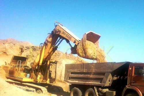 Песок гравий чернозем глина пгс камаз с доставкой