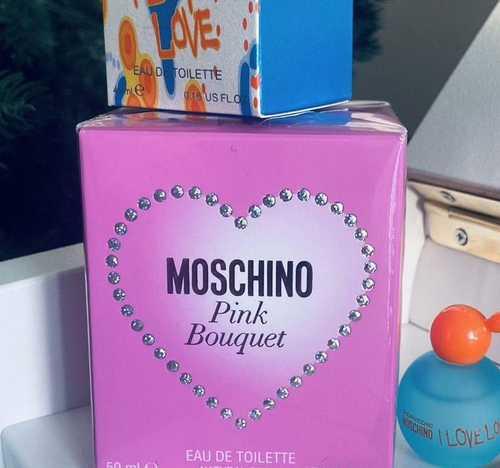 Туалетная вода moschino pink Bouguet