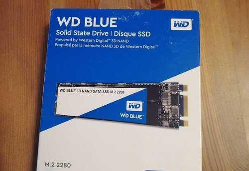 SSD WD Blue M.2 накопитель 500 гб