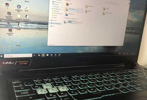 Игровой ноутбук 17.3" ASUS TUF Gaming F17 FX706H, 512 ГБ, Core i5-11400H, RAM 16 ГБ, GeForce RTX 2050 4 ГБ
