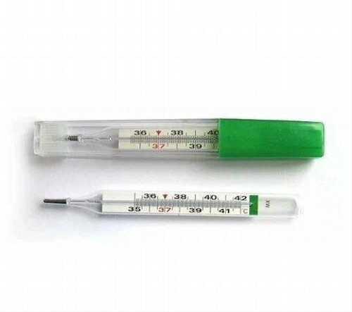 Точный термометр медицинский ртутный
