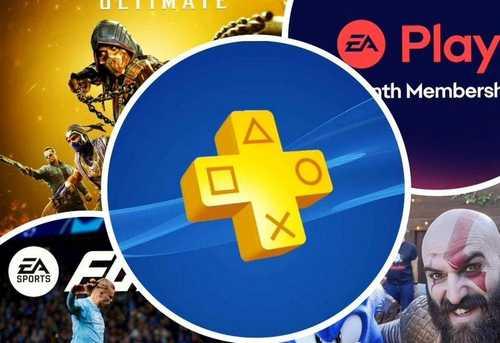 Подписка PS plus/ EA play/ игры PS5 И PS4 Turkey в
