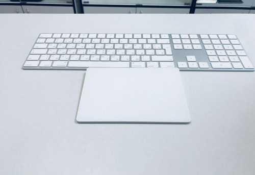 Apple Magic Keyboard 2 A1843 + Magic Trackpad 2