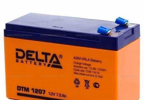 Аккумуляторная батарея Delta DTM 1207 (12V / 7.2Ah