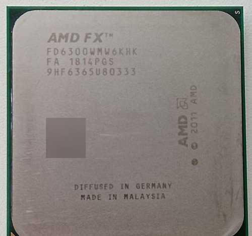 Процессор amd FX 6300