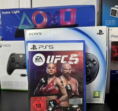 Ufc 5 ps5 диск лицензия