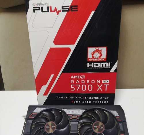 Видеокарта Sapphire AMD Radeon RX 5700 XT pulse