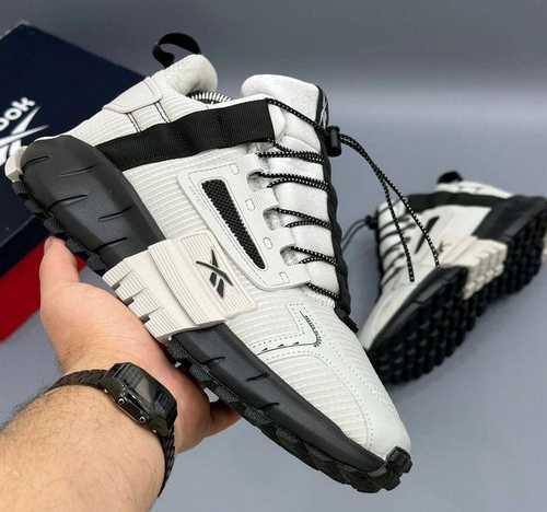 Кроссовки Reebok zig kinetica белые