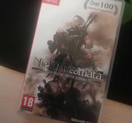 Картридж nintendo switch Nier automata