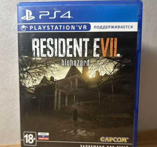 Resident evil 7 ps4