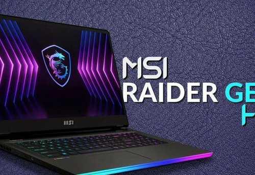 Игровой ноутбук 17.3" MSI raider GE77HX I9-12900HX