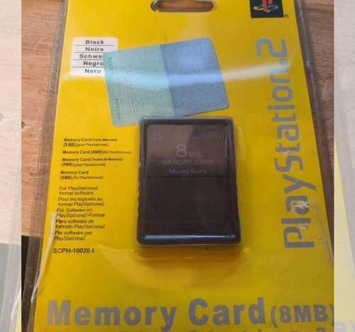 Карта памяти Sony Memory Card MagicGate PS2 8Mb