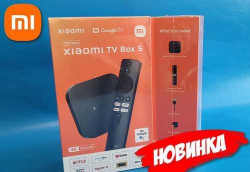 Тв-приставка Xiaomi Mi TV Box S 4K (2 Gen)