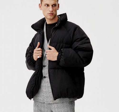 Новый oversize пуховик pull and bear оригинал