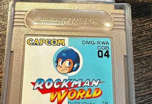 Игра Rockman world для Gameboy оригинал