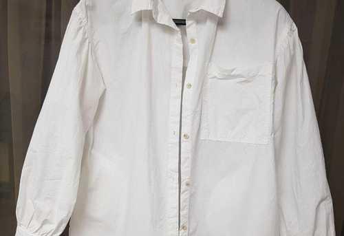 Рубашка блуза белая Zara 40 42