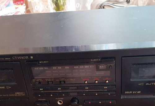 Деку 2- х кассетную Pioneer ct w 401r