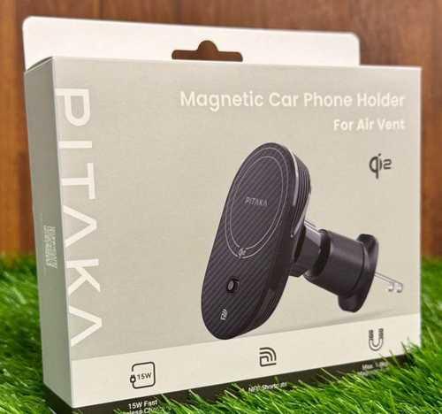 Держатель Pitaka CarMount Pro 2 Qi 2, MagSafe