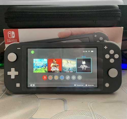 Nintendo switch lite прошитая   128 гб