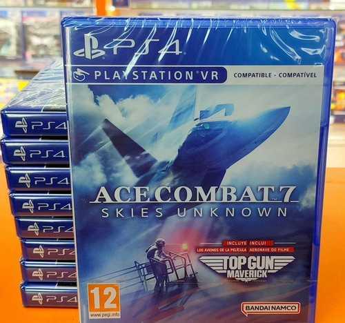 PS4 Игра Ace Combat 7 Skies Unknown Top Gun Maveri