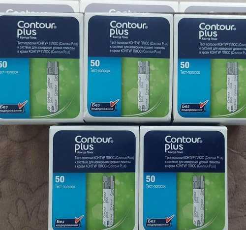 Тест полоски контур плюс contour plus 50