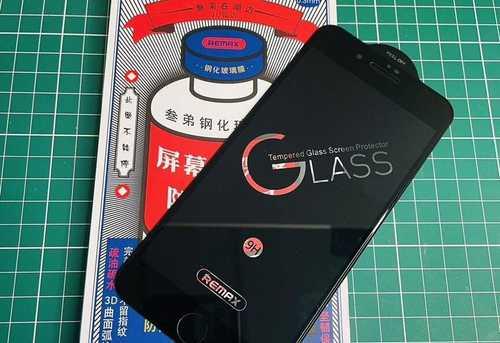 Защитное стекло Remax iPhone 7/8 Plus черное