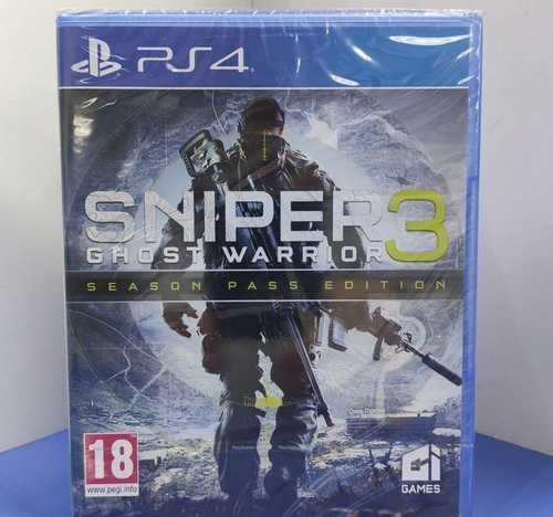 Sniper Ghost warrior 3 (PS4) Новый