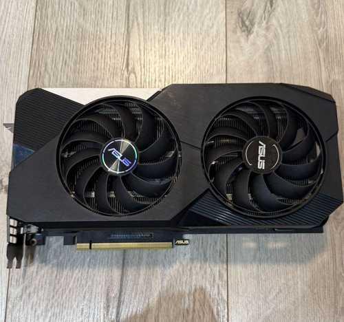 Видеокарта rtx 3060Ti Asus Dual (Samsung)