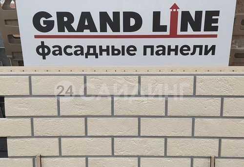 Фасадные панели Grand Line Кирпич Состаренный Прем