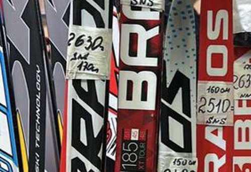 Комплект лыжный STC Brados-лыжи 185 см+креплен SNS