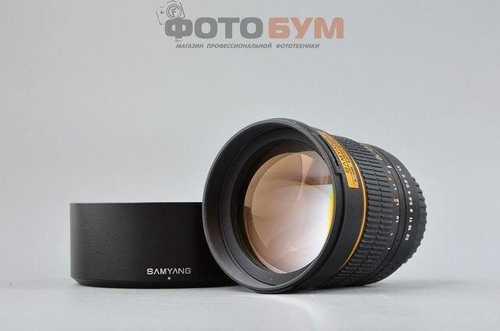 Объектив Samyang 85mm f1.4 (для Canon)