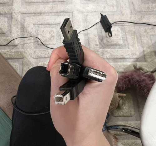 Кабели USB A/ USB B, USB A/ Micro USB