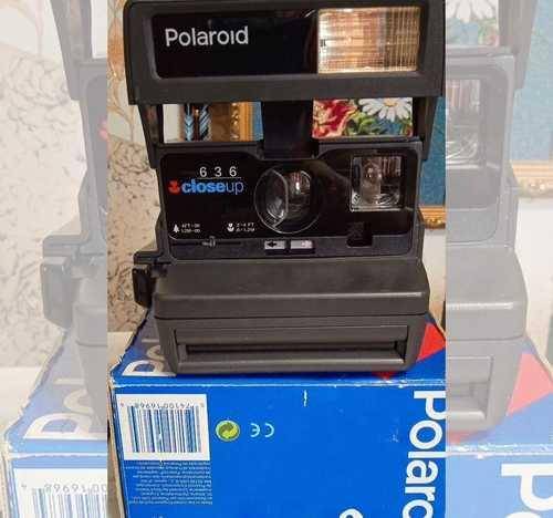 Винтажный фотоаппарат Polaroid 636 Gloseur