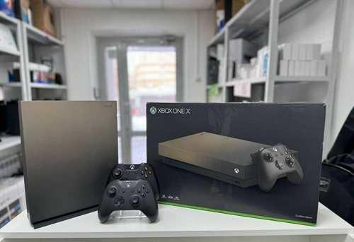 Xbox One X 1Tb 2 геймпада+470 игр