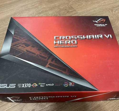 Материнская плата Asus crosshair vi hero (am4)